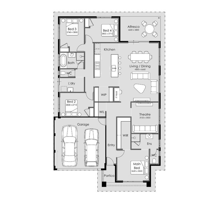 Dallas Home Design & House Plan by Easystart Homes