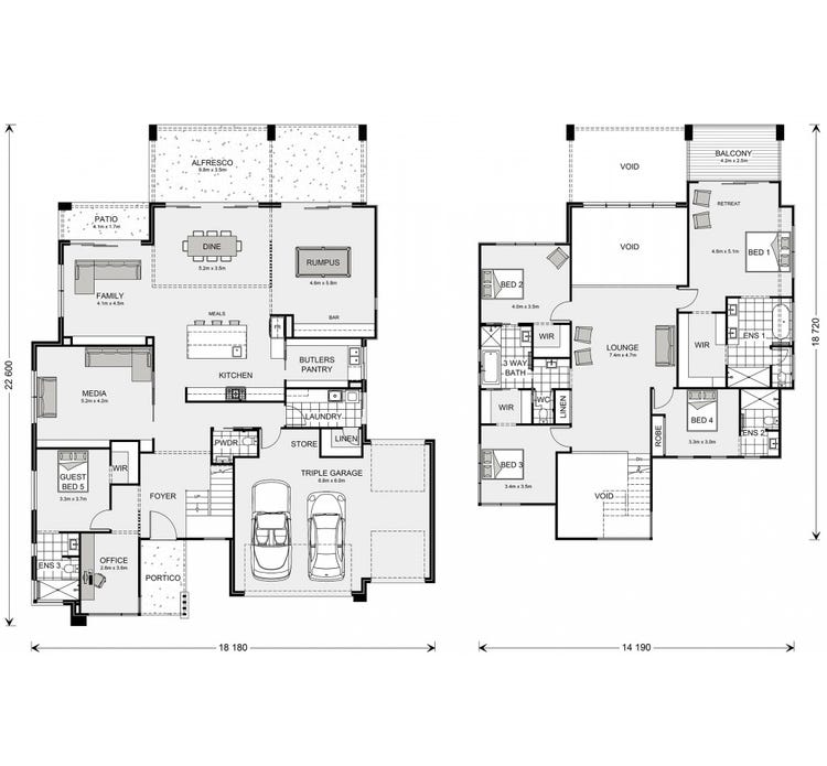 Blue Water Home Design & House Plan by GJ Gardner Homes - Sydney West