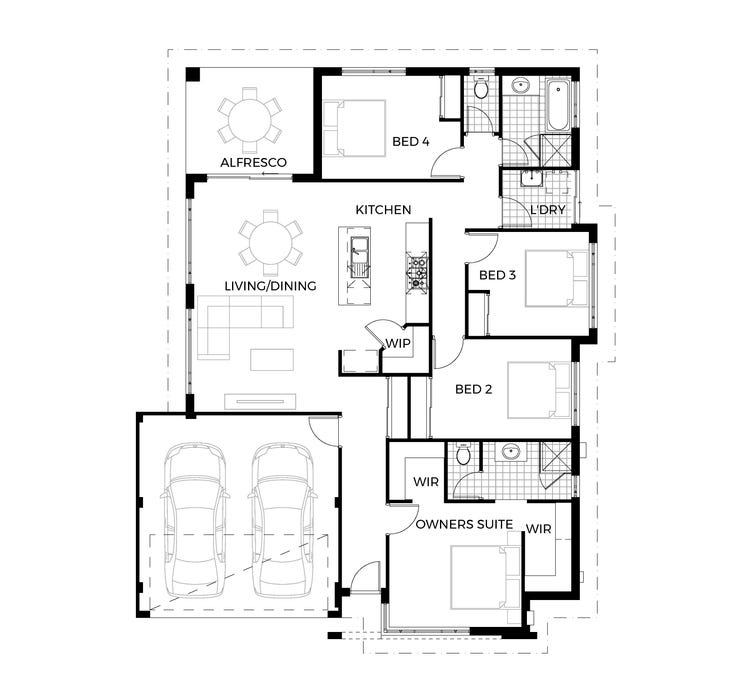 The Monterey Home Design & House Plan by B1 Homes