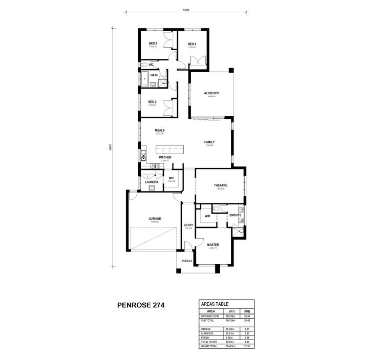 The Penrose Home Design & House Plan by SJD Homes