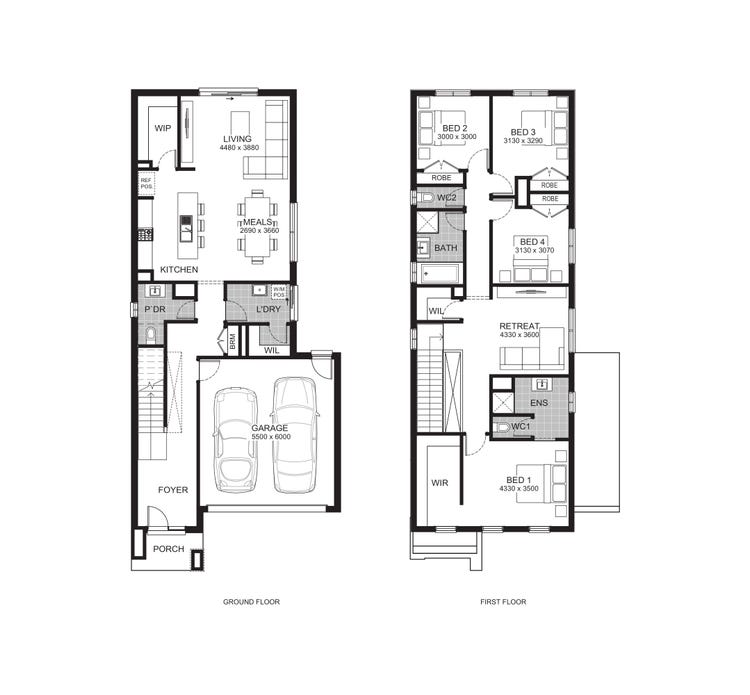 Baron Home Design & House Plan by JG King Homes