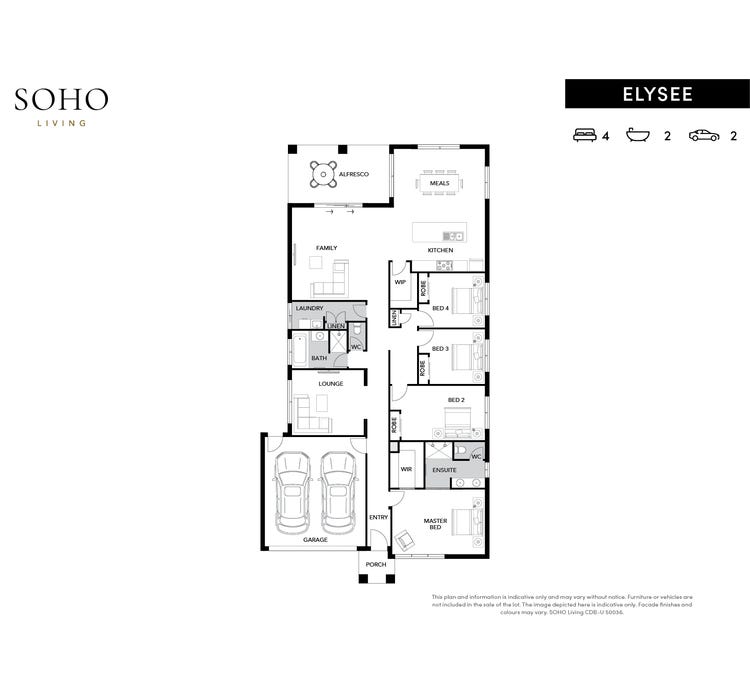 Elysee Home Design & House Plan by SOHO Living
