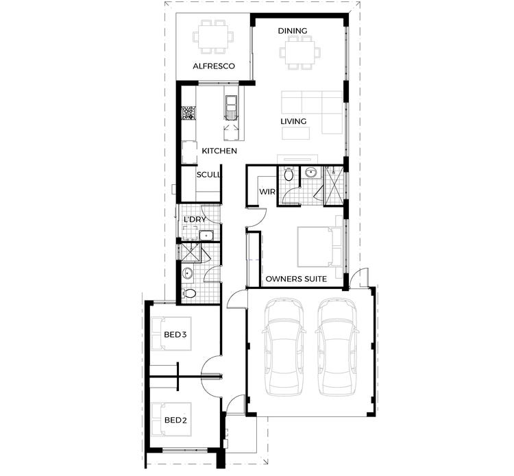 The Tampa Home Design & House Plan by B1 Homes