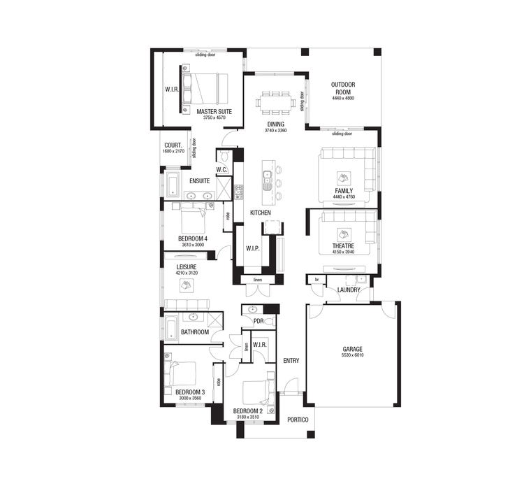 Qualia Home Design & House Plan by Metricon Homes