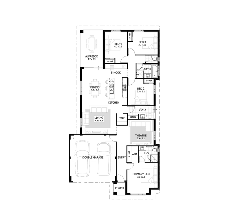 Denmark Home Design & House Plan by Celebration Homes