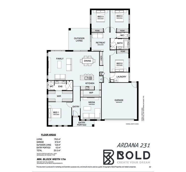 Ardana Home Design & House Plan by Bold Living