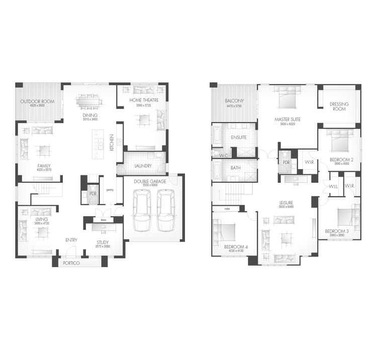Waterford Home Design & House Plan by Metricon Homes QLD Pty Ltd