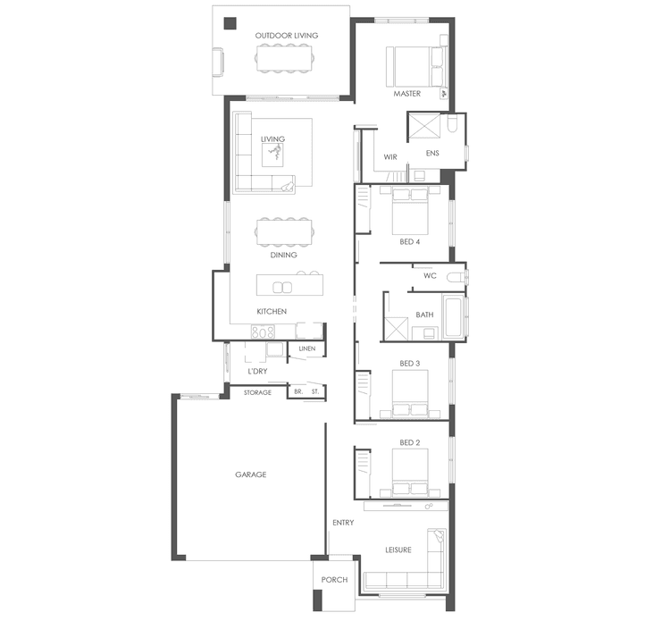 Sierra 23 Home Design & House Plan by Creation Homes