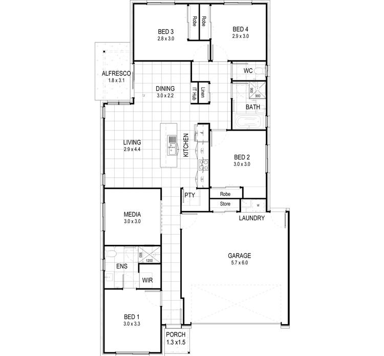 Eli Home Design & House Plan by Vantage Building Group