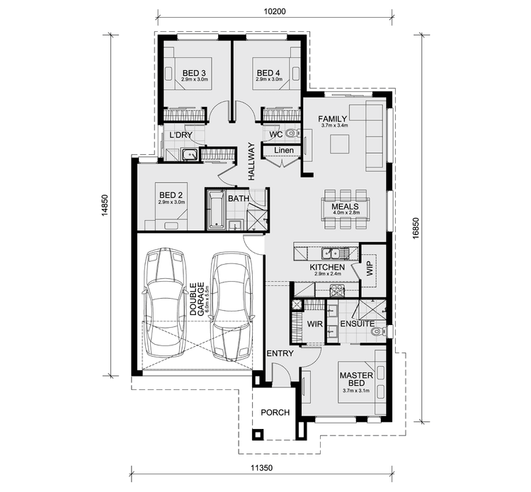 Montrose 182 Home Design & House Plan by Mimosa Homes