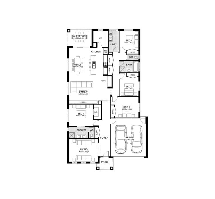 Belmore Home Design & House Plan by JG King Homes