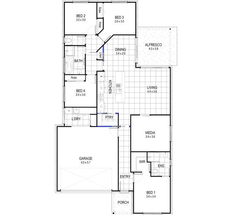 George Home Design & House Plan by Vantage Building Group