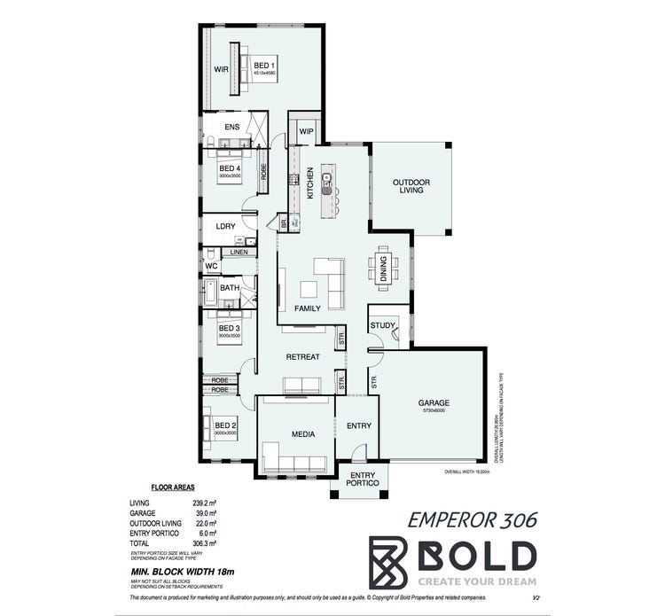 Emperor Home Design & House Plan by Bold Living