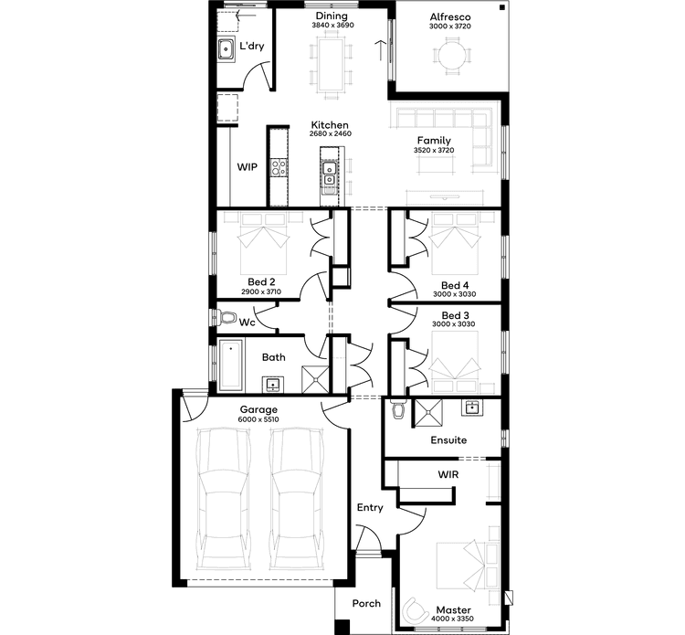 Grampian 22 Home Design & House Plan by Simonds Homes