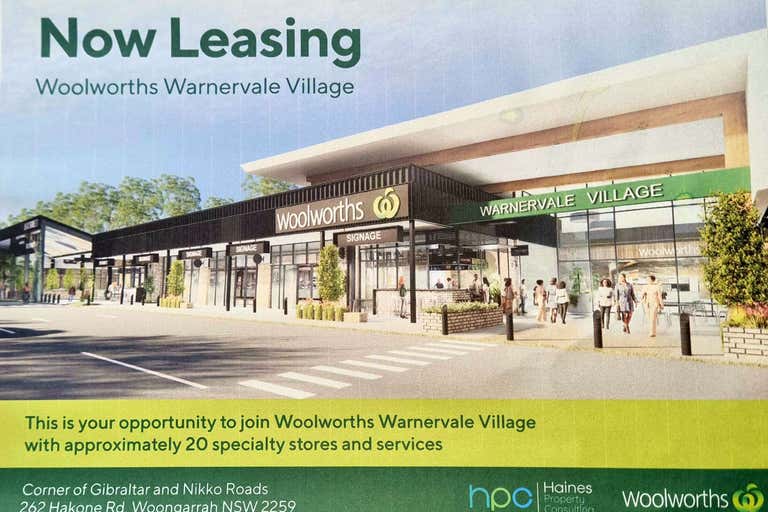 WARNERVALE VILLAGE, 262 Hakone Rd, Woongarrah, NSW 2259 - Shop & Retail ...