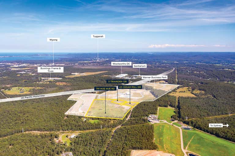 23 Cedar Mill Drive, 3 Triandra Drive & 791 Hue Hue Road, Jilliby, NSW ...