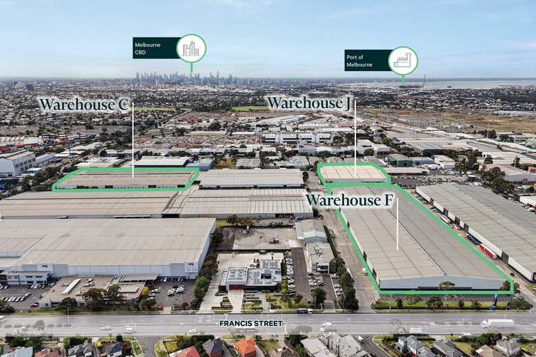 Brooklyn Distribution Centre, 413 Francis Street, Brooklyn, VIC 3012 ...