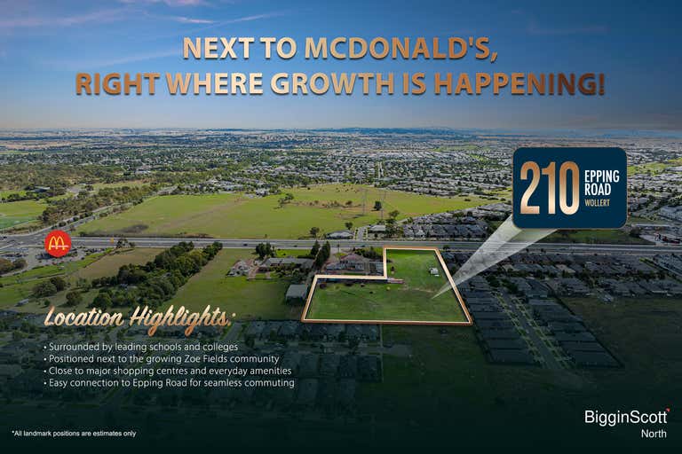 210 Epping Road, Wollert, VIC 3750 - Development Site & Land For Sale ...