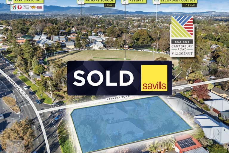 Sold Development Site & Land at 552-554 Canterbury Road, Vermont, VIC ...
