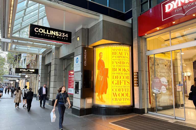 Collins234, 234 Collins Street, Melbourne, VIC 3000 - Shop & Retail ...