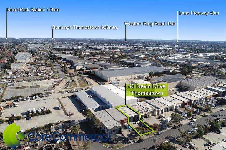 Leased Industrial & Warehouse Property at 43 Nevin Drive, Thomastown ...