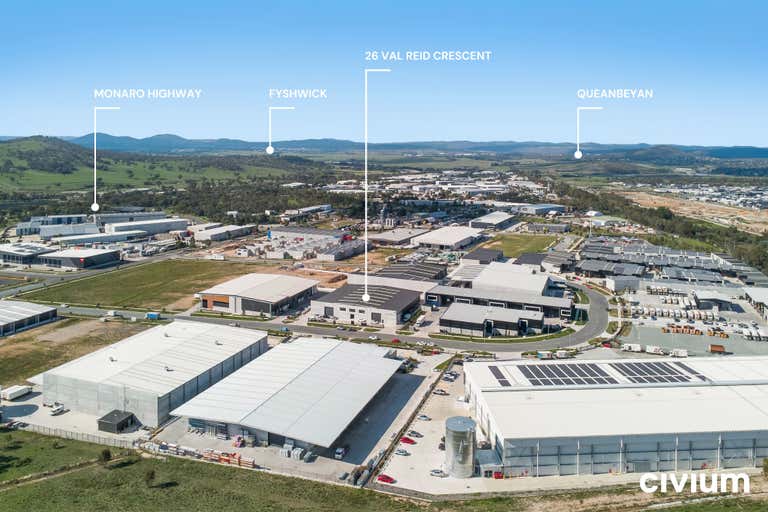 Whole Property, 26 Val Reid Crescent, Hume, ACT 2620 - Industrial ...